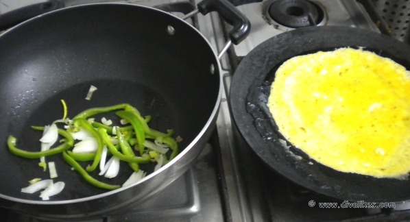 Twisted Egg Omelette (Write For Us Contest Entry - 9) | Diva Likes