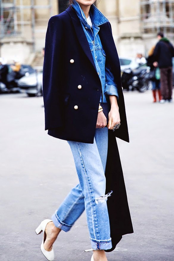 Fashion Inspiration | Street Style: Denim Jeans | Cool Chic Style Fashion