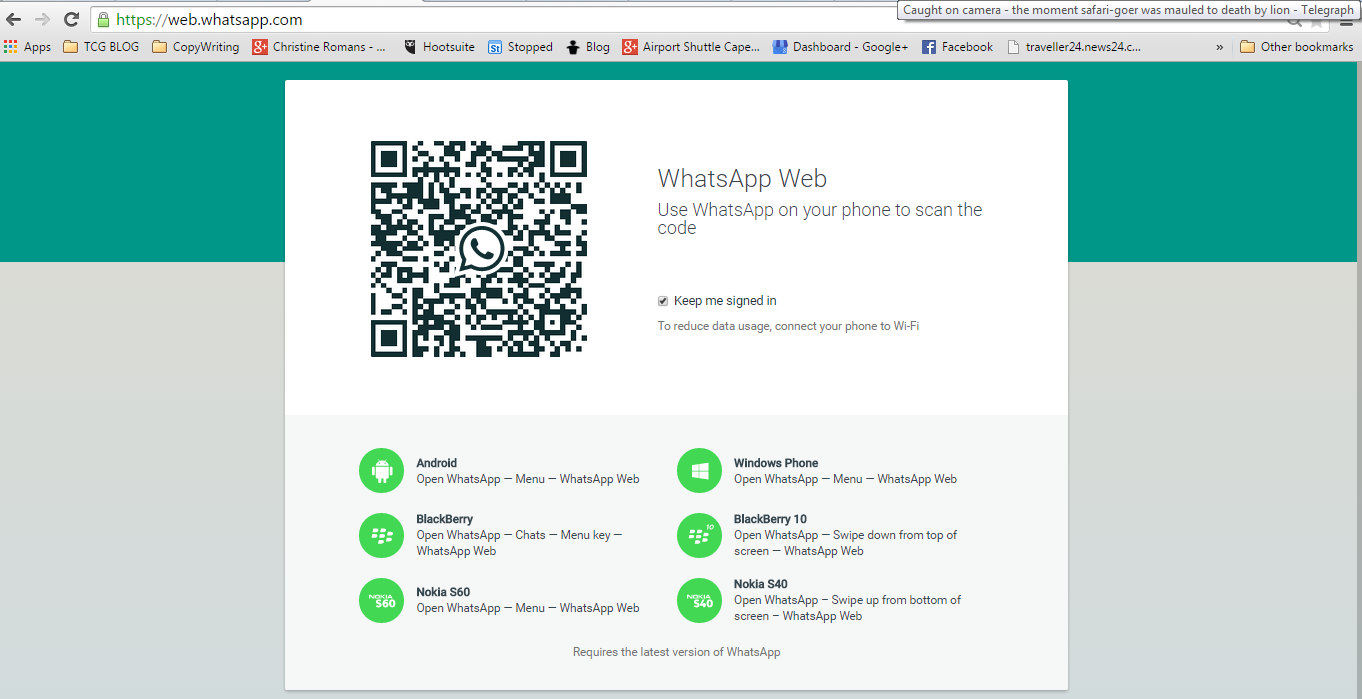 What is WhatsApp Web?
