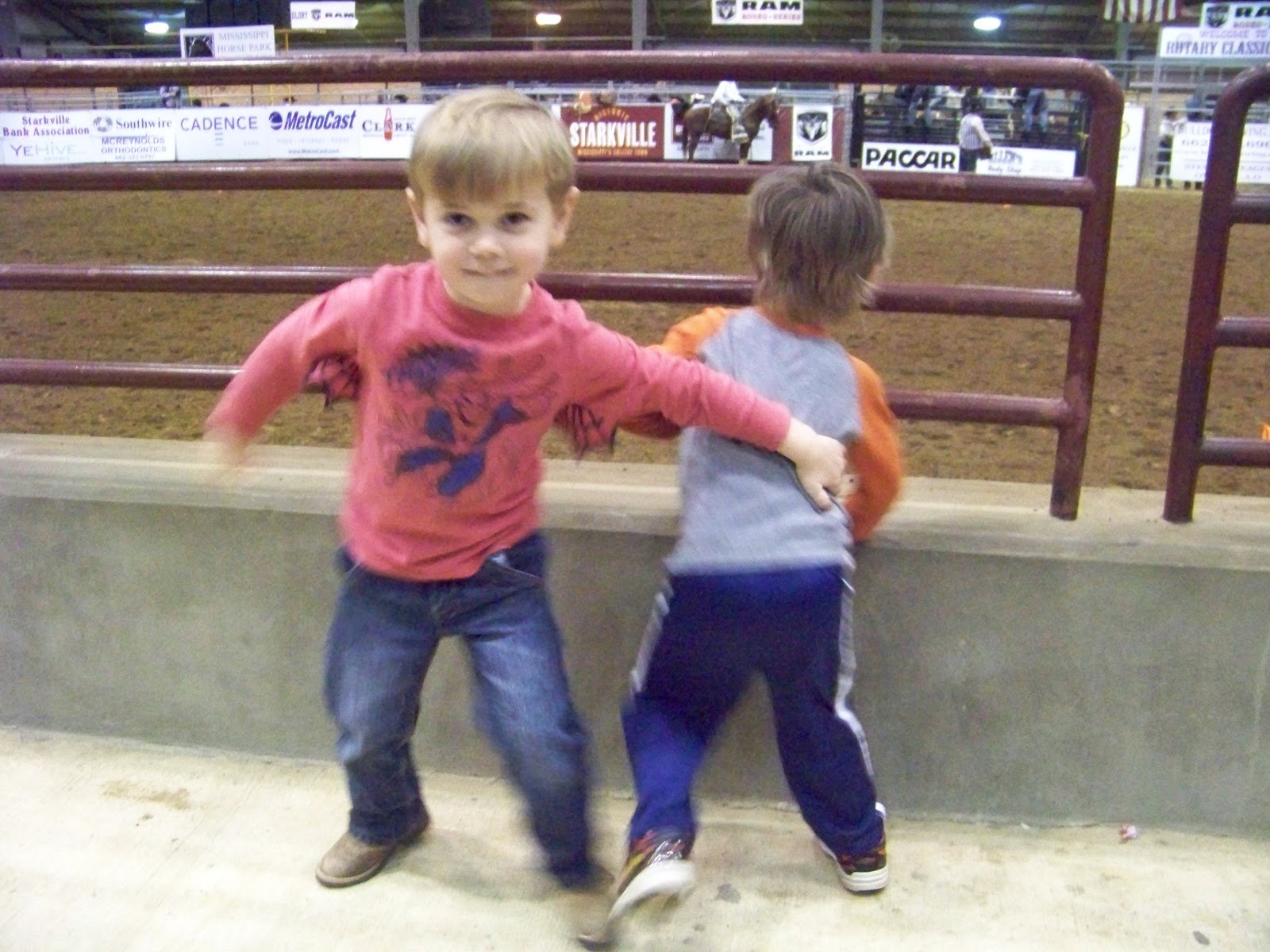 The Ferrell Boys and Me . . .: Zach's Rodeo/ Sleep Over Birthday Party