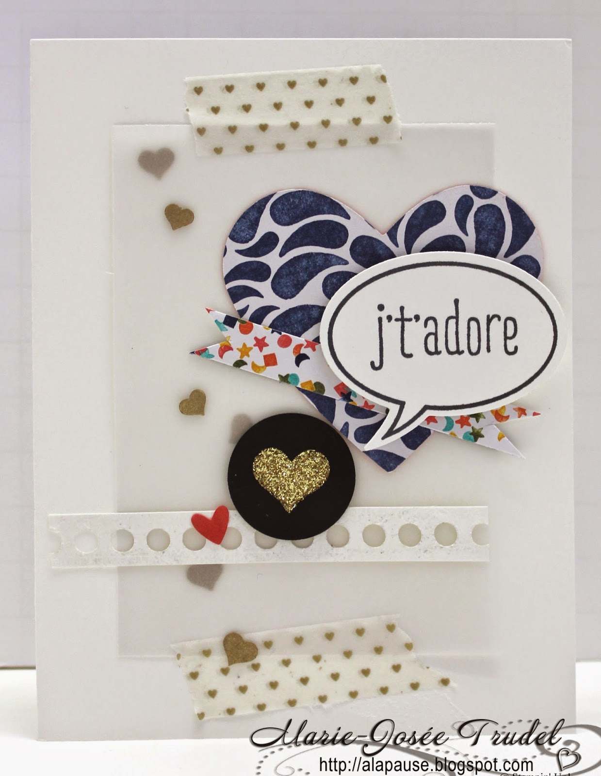 A La Pause: Série Ça Bulle avec coeurs... / Just Sayin' CASE