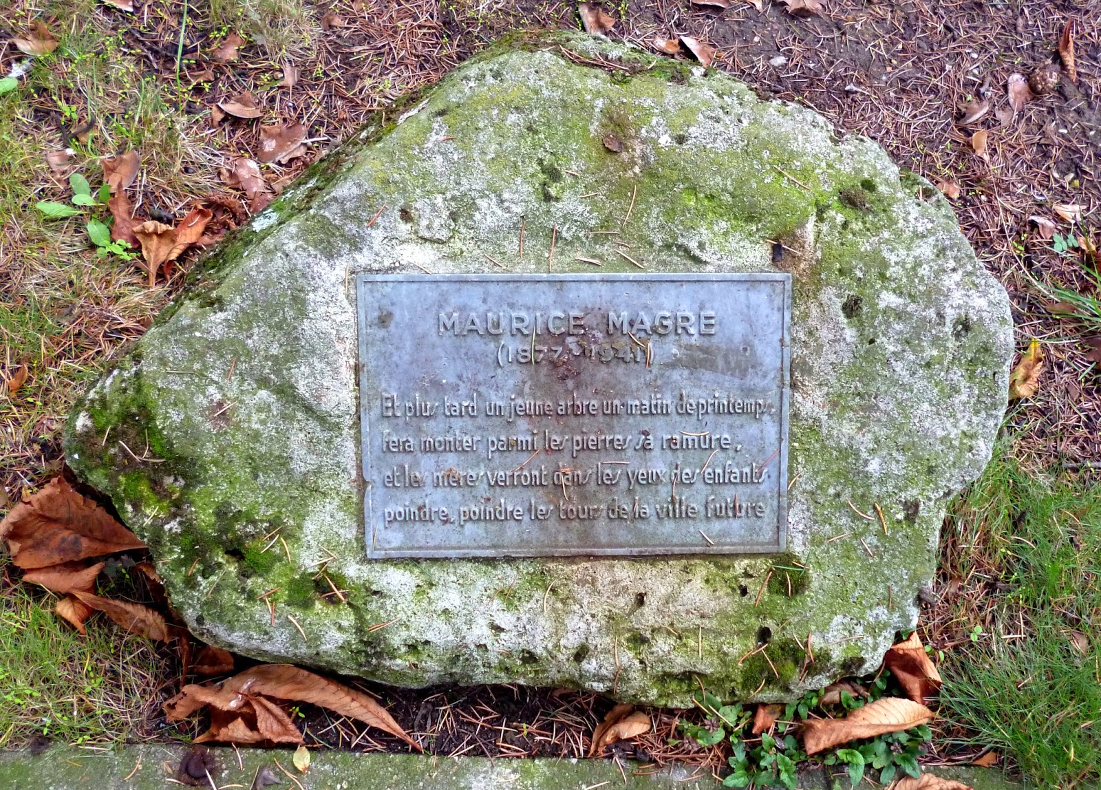 Dr Tony Shaw: Square des Poètes, Auteuil