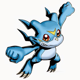 Veemon Line Yasyamon (Blue) ~ MEU×DIGIMON