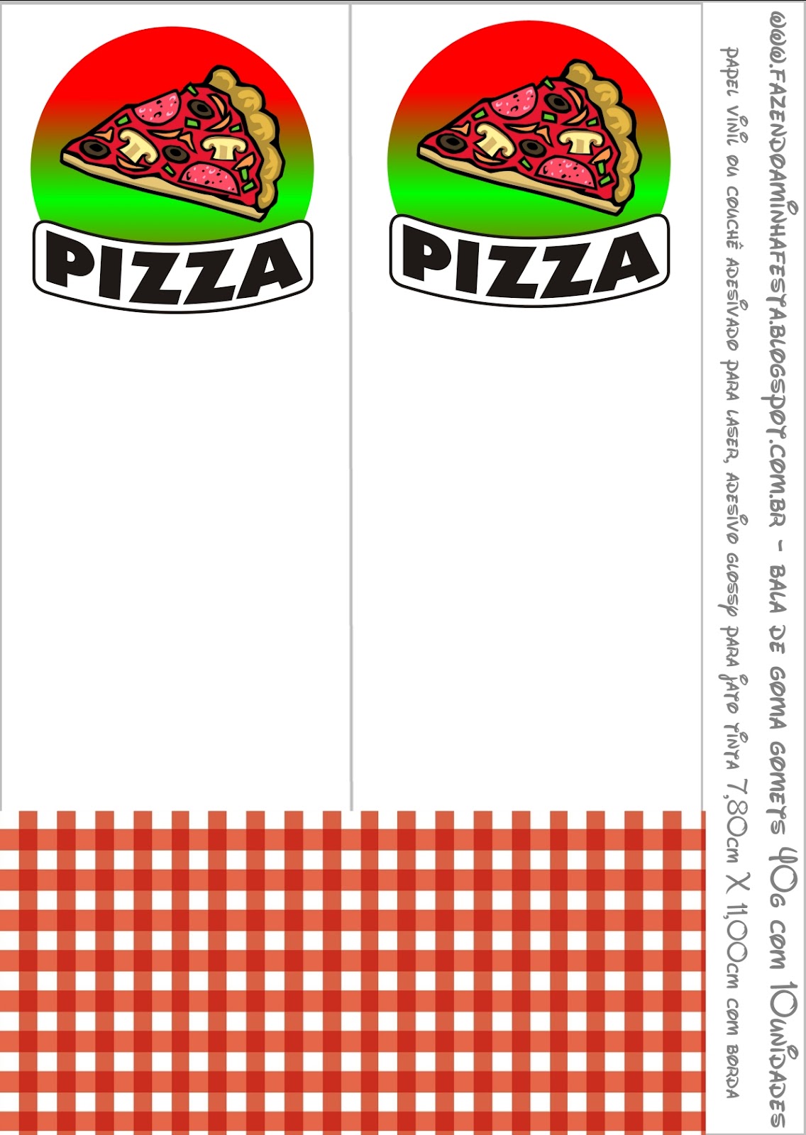 Pizza Party: Free Printable Candy Bar Labels. - Oh My Fiesta! in english