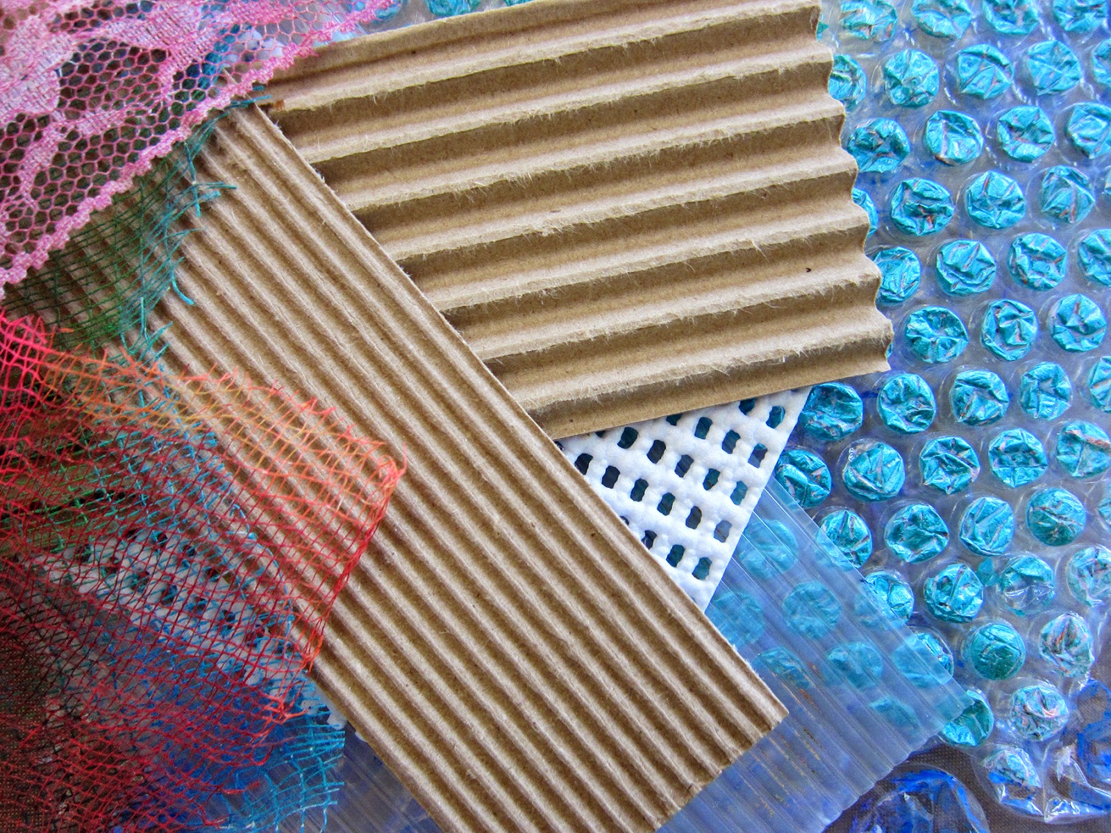 Printing with Gelli Arts®: Gelli® Plate Printing with DIY & Found Textures!