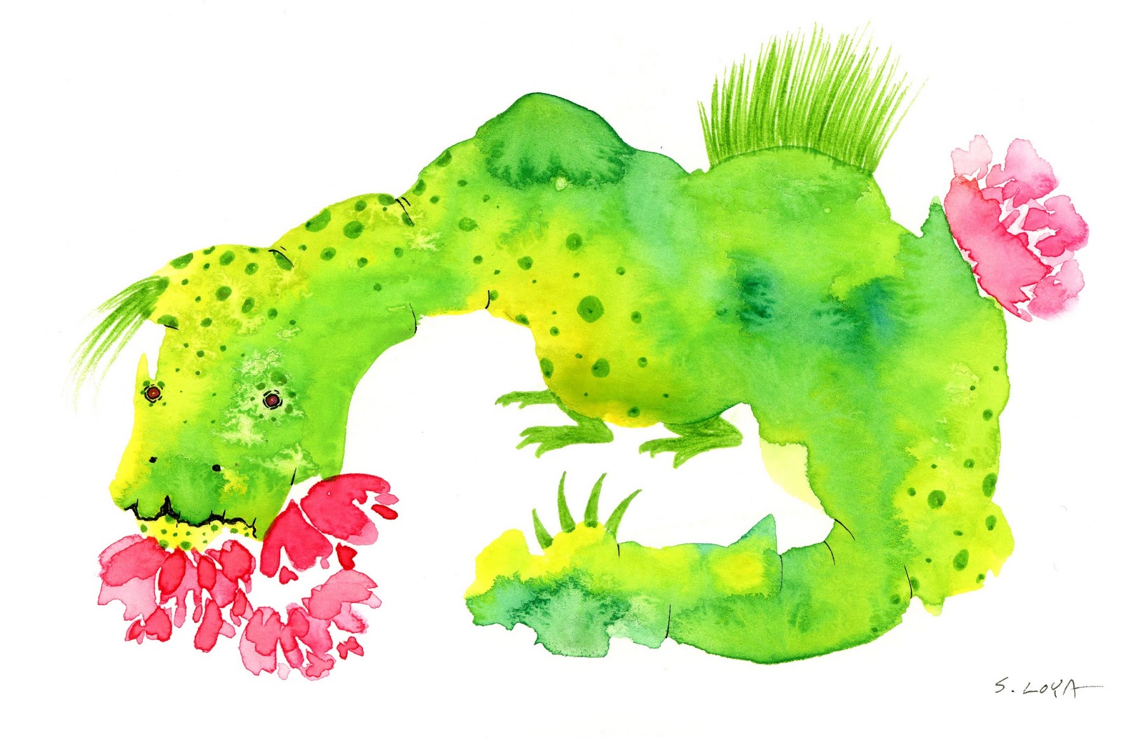 Go Flying Turtle: new splotch monsters for may!
