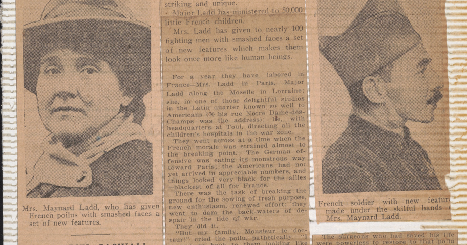 Olive Tree Genealogy Blog: The Sculptor Who Created Facial Masks for ...