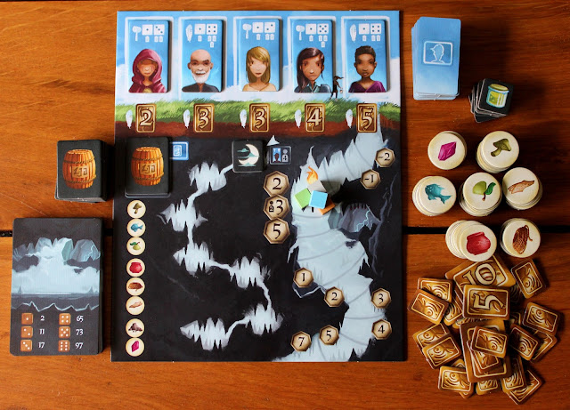 Random Nerdery: Cardboard - Above and Below board game review
