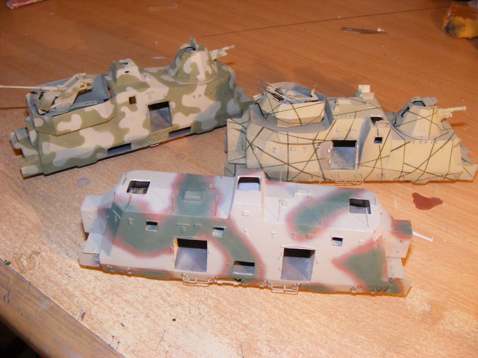 braillebuilder: Armageddon BP-44 Armoured Train Wagons
