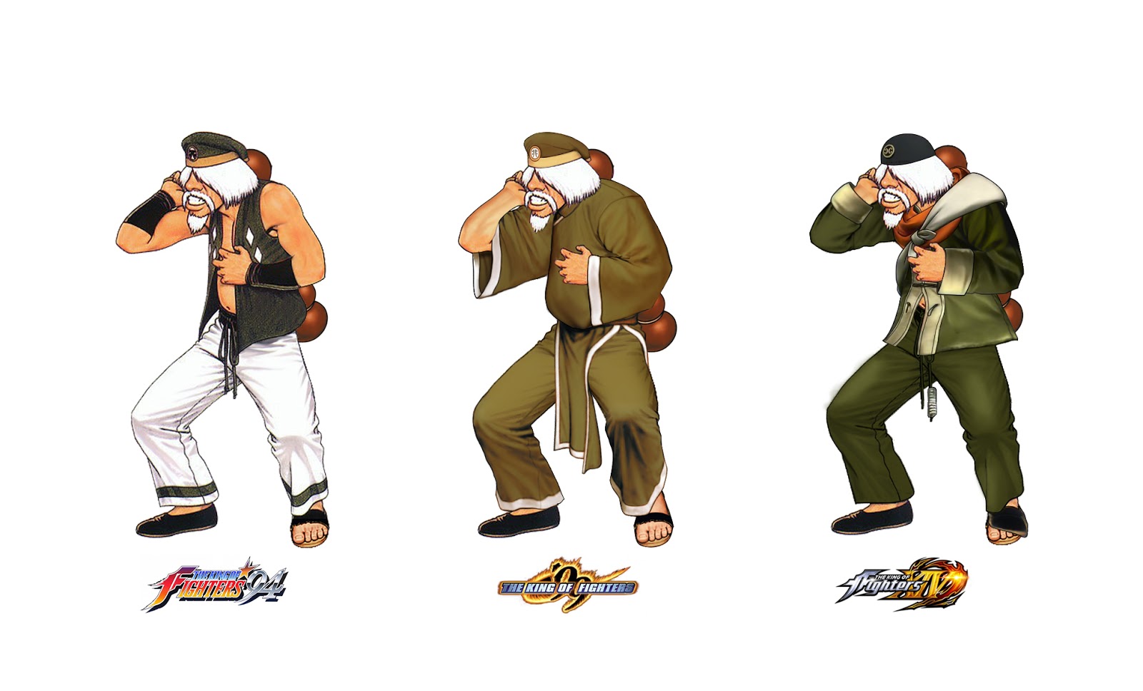 The King Of Fighters Ever: EVOLUÇÃO DAS ROUPAS
