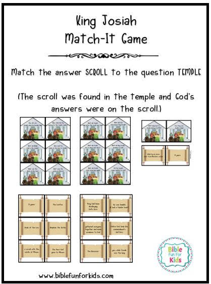 King Josiah's Life | Bible Fun For Kids