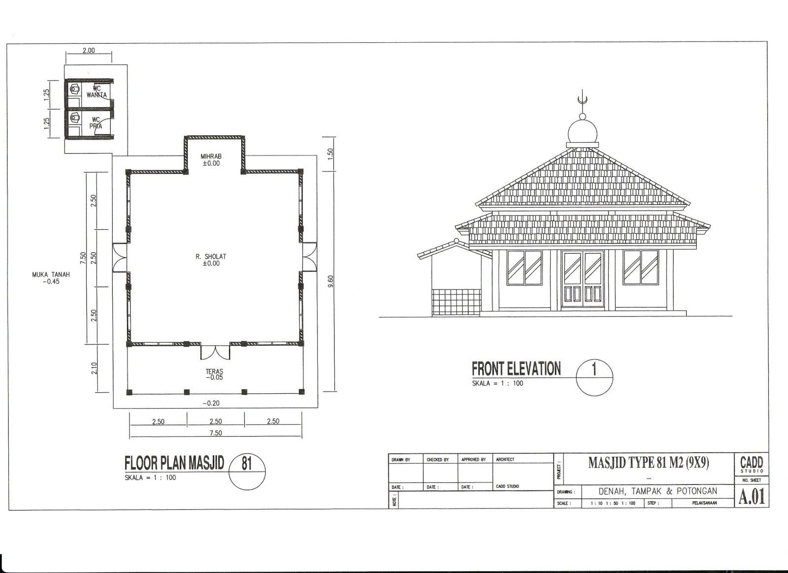 Jejak Masjid: Ukuran Masjid