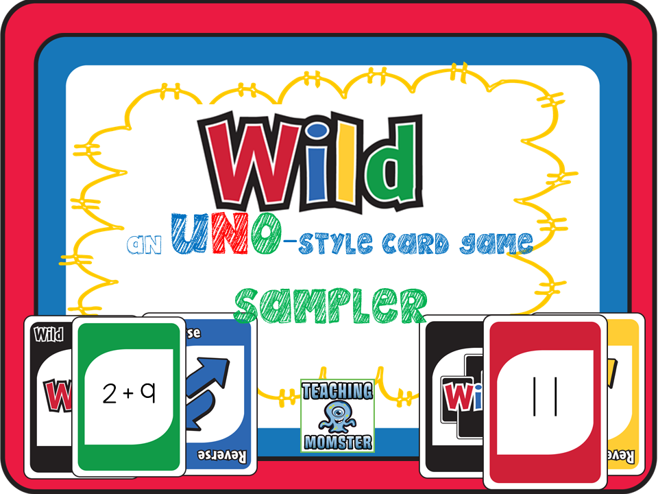 WILD! Card games AND Giveaway | Teaching Momster