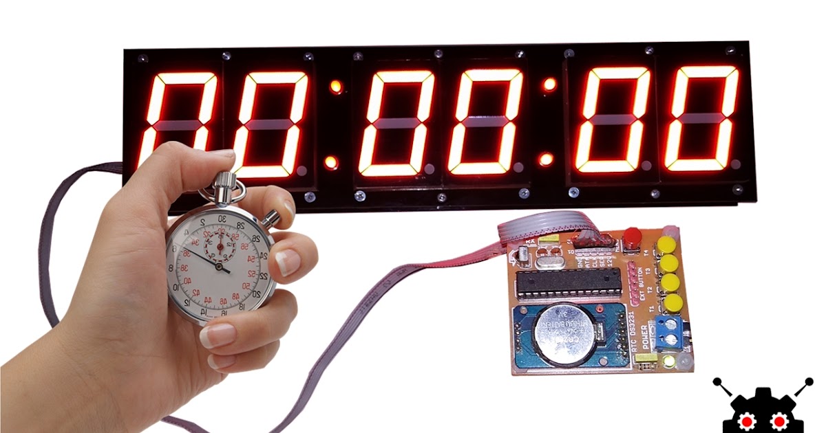 Membuat Stopwatch 6 Digit Seven Segment Menggunakan Arduino - Dicky B_Mz