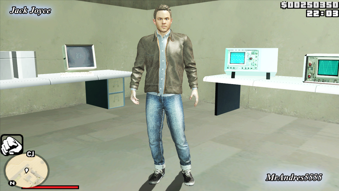 GTA-SA-Modificaciones: Skin Jack Joyce From Quantum Break :GTA SA
