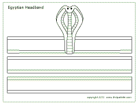 KidsAncientEgypt.com: Craft: Make Your Own Ancient Egyptian Headband