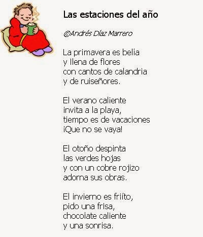 MI PEQUEÑO MUNDO: RECURSOS EDUCATIVOS: POESÍA DE LAS CUATRO ESTACIONES