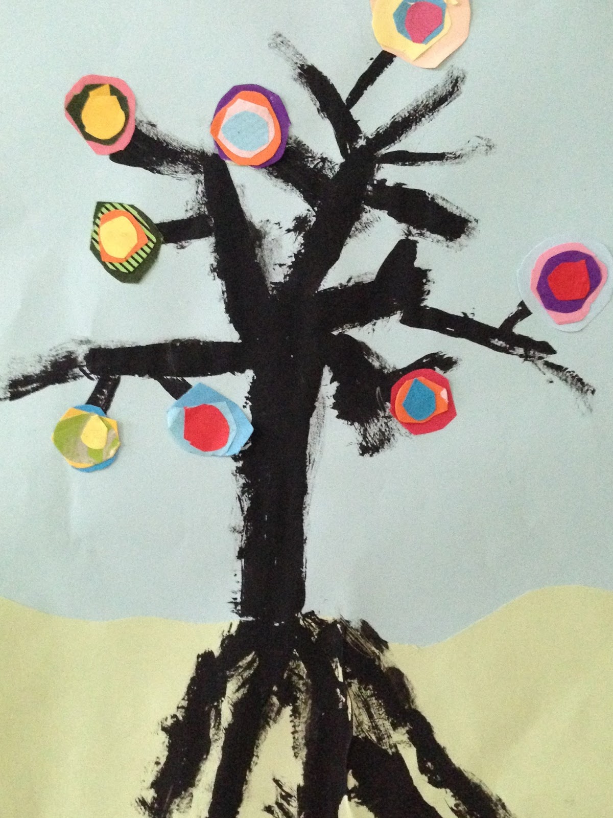 we are creating masterpieces: Kandinsky's tree - El árbol de Kandinsky