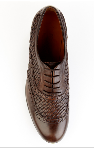 Textured Flair: Salvatore Ferragamo Baldo Woven Oxfords | SHOEOGRAPHY