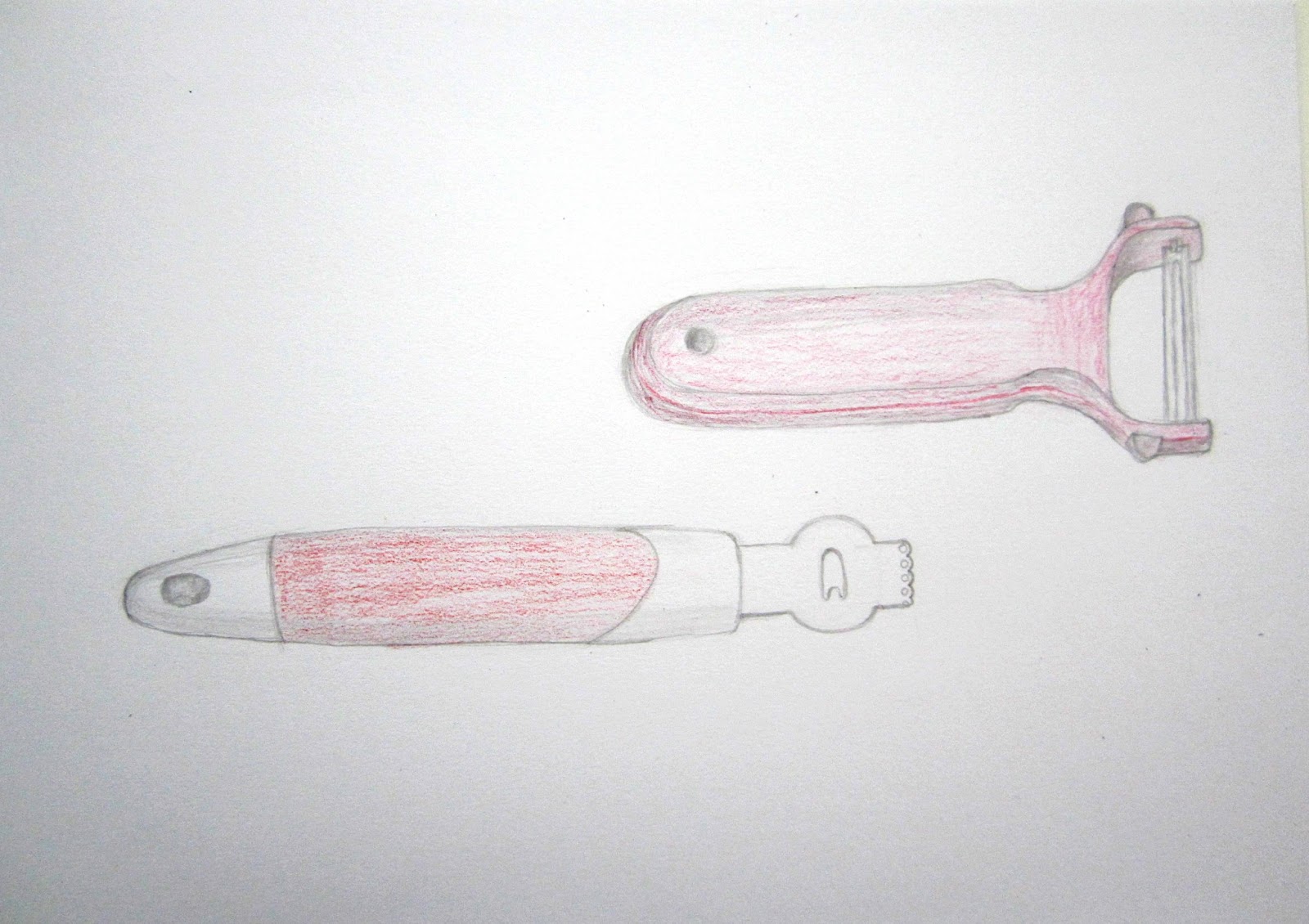 Hyun Draws Everyday: Lemon and Julienne Peelers