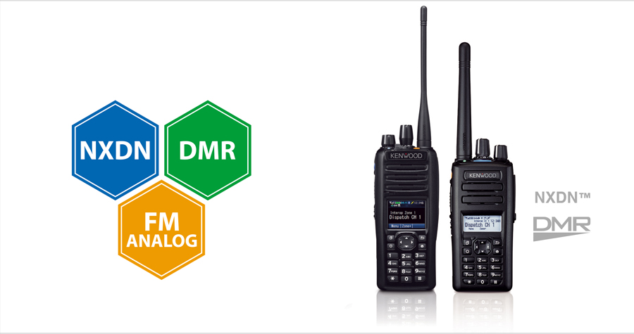 Visión de Conjunto del Protocolo NXDN™ y DMR en Radios KENWOOD®