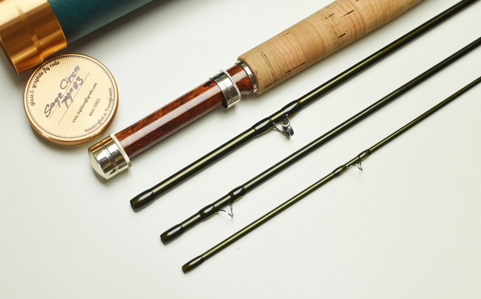 Handcrafted graphite and fiberglass fly rods: Sage Circa