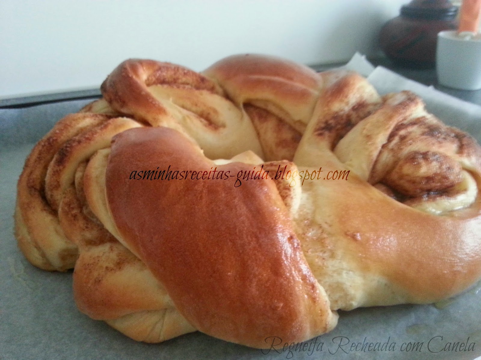 As Minhas Receitas *Guida*: Regueifa Recheada com Canela