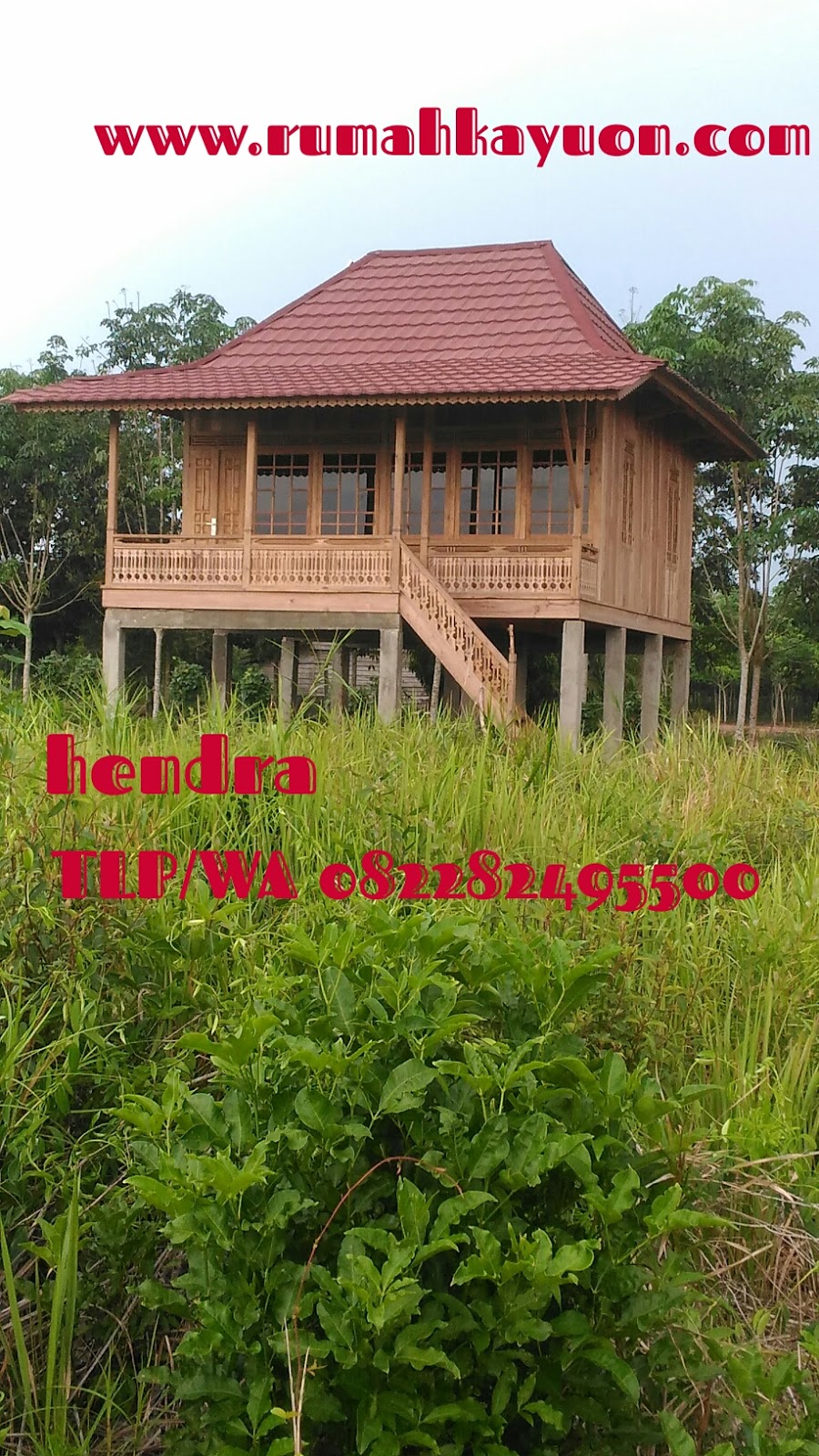 Rumah Kayu Bongkar Pasang Palembang #082282495500