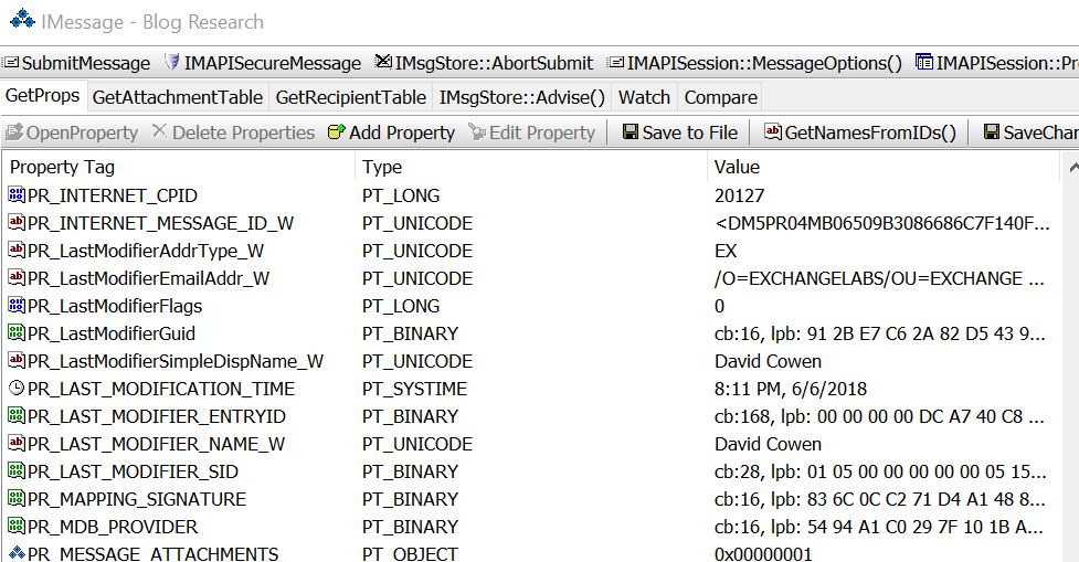 Daily Blog #385: Exploring Extended MAPI Part 2 | Hacking Exposed ...