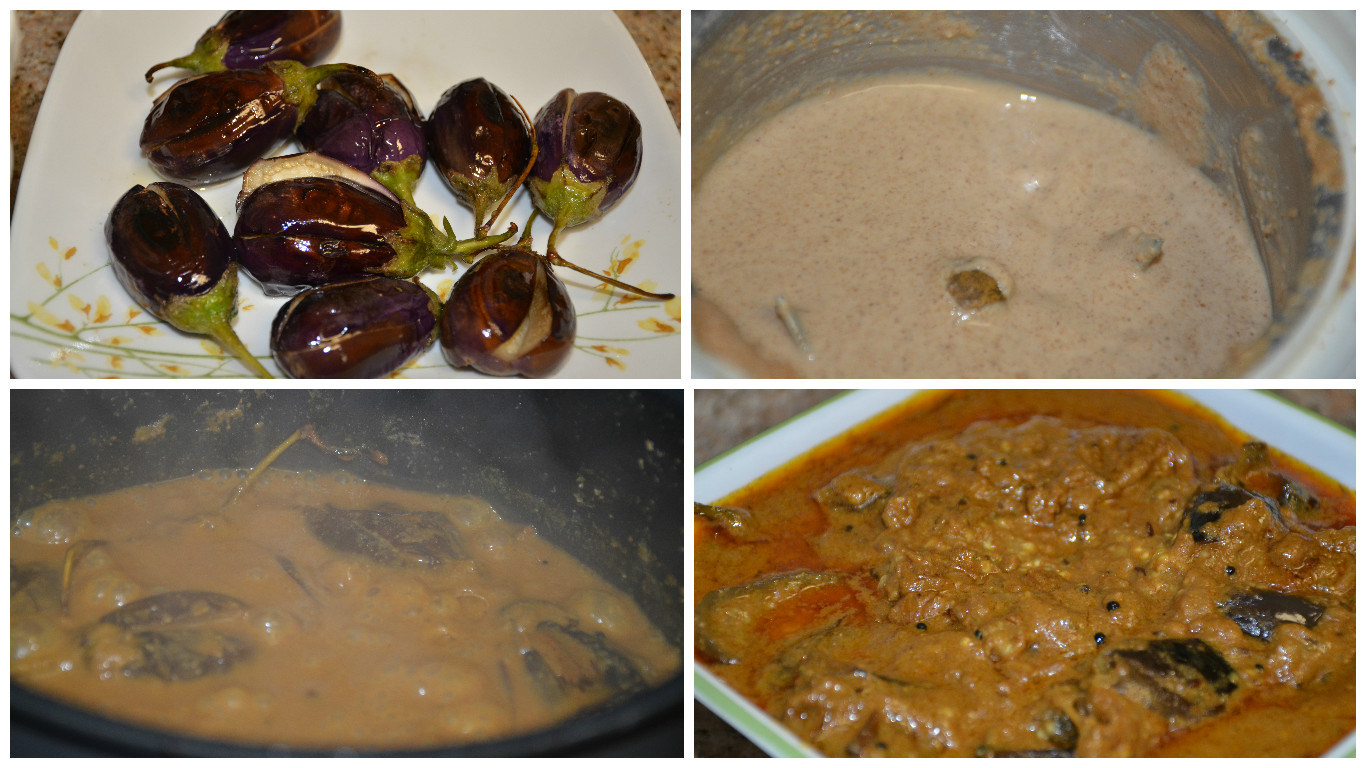 GayathriRaj - Heaven on a Spoon!!!: Gutti Vankaya Curry with Gasagasalu ...