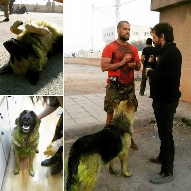 Henry Cavill News: First Pics Of Captain Syverson On The 'Sand Castle' Set