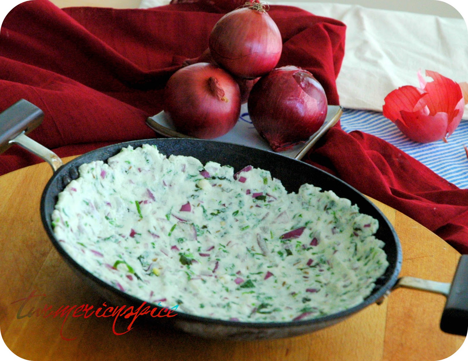 Turmeric n spice: Akki Rotti - A south Indian flat bread.