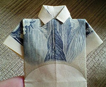 The Official Ninja News NINJA CHIKUWA: ORIGAMI of Japanese Money Bill ...