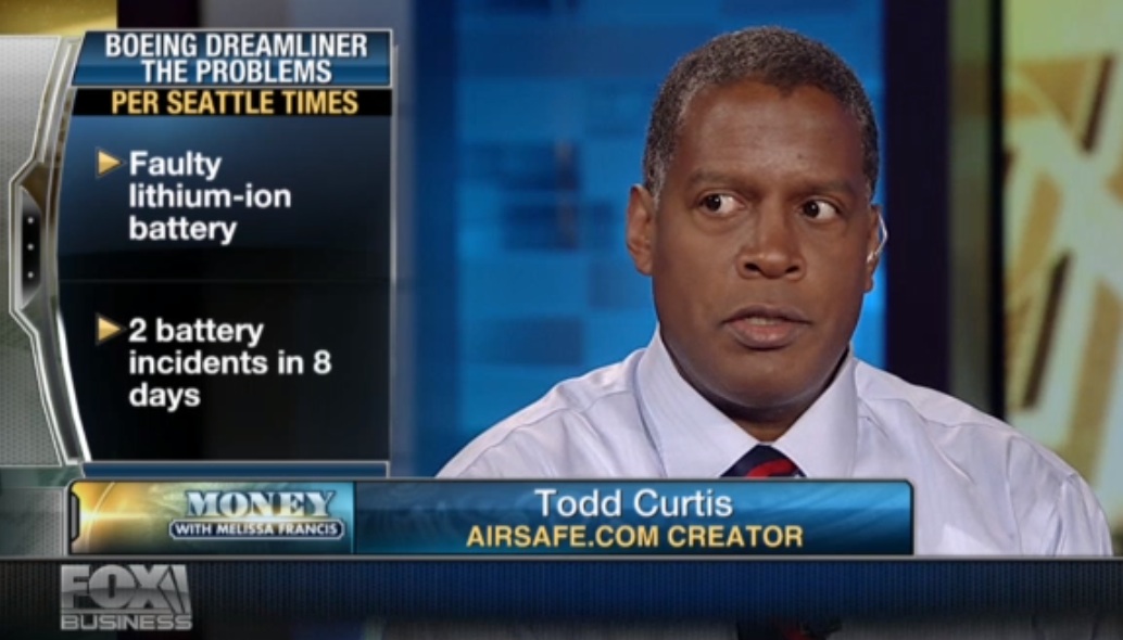 The AirSafe.com News: Dr. Todd Curtis discusses the 787 grounding on ...