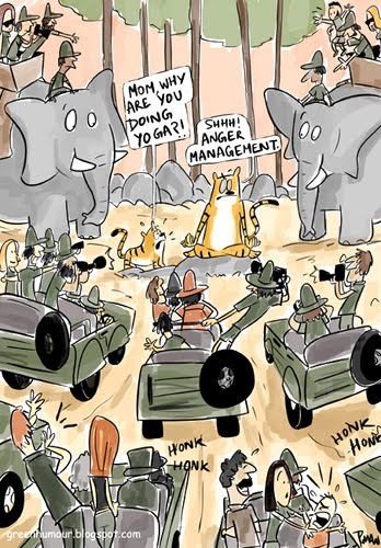 Green Humour: Eco(?)tourism
