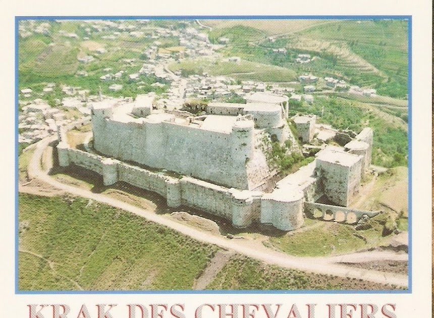 My UNESCO World Heritage Postcards: Syria - Crac des Chevaliers and Qal ...