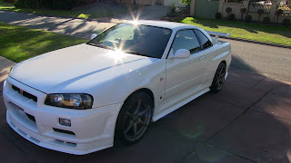 Prime Detail: Nissan R34 GTR V Spec White
