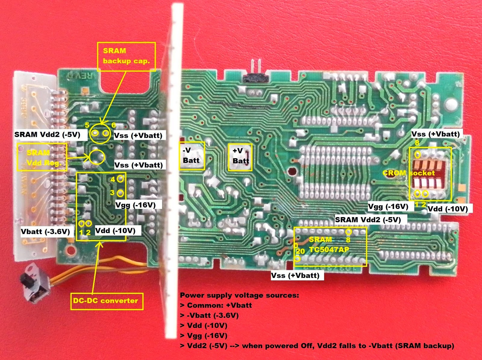 Texas TI-58C: (in)famous constant memory issues