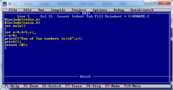 Semicolon Programming: My First Programming Language- C Semicolon Programming: My First Programming Language- C