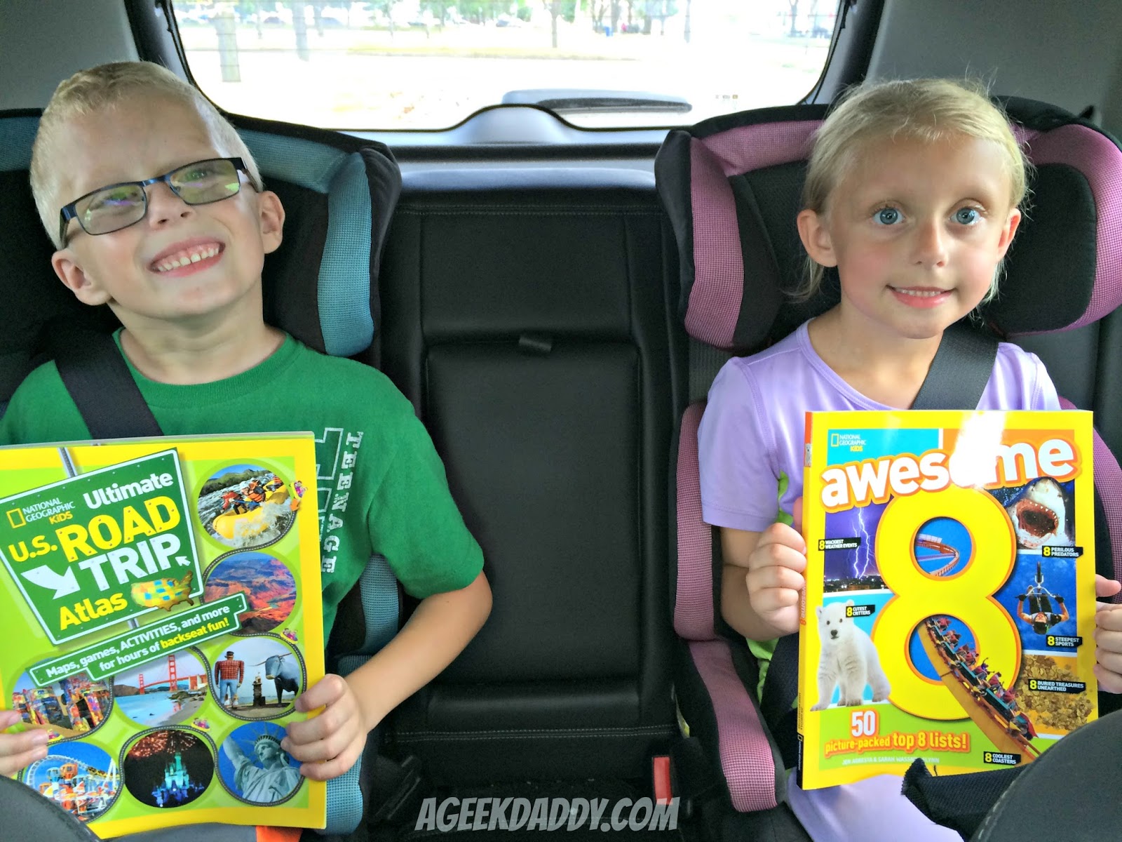 A GEEK DADDY: National Geographic KiDS: Ultimate U.S. Road Trip Atlas