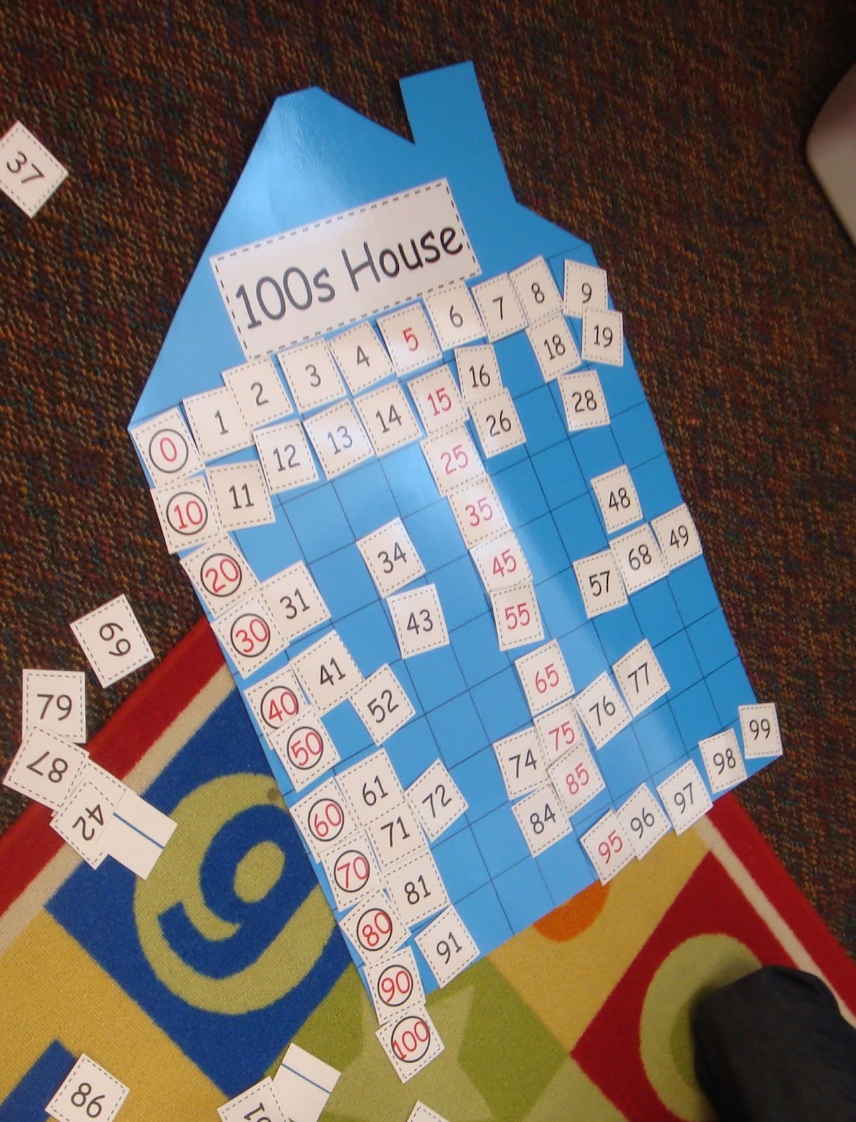 Wild about Teaching!: 100th Day of School: Number Cards 0-100!