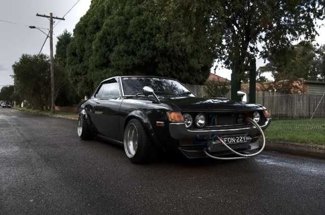 HELL ON WHEELS: Slammed Celica GT