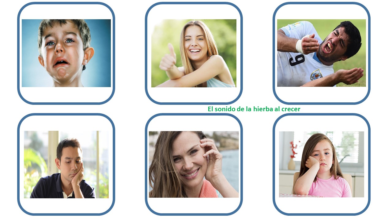 Baraja de gestos :El sonido de la hierba al crecer