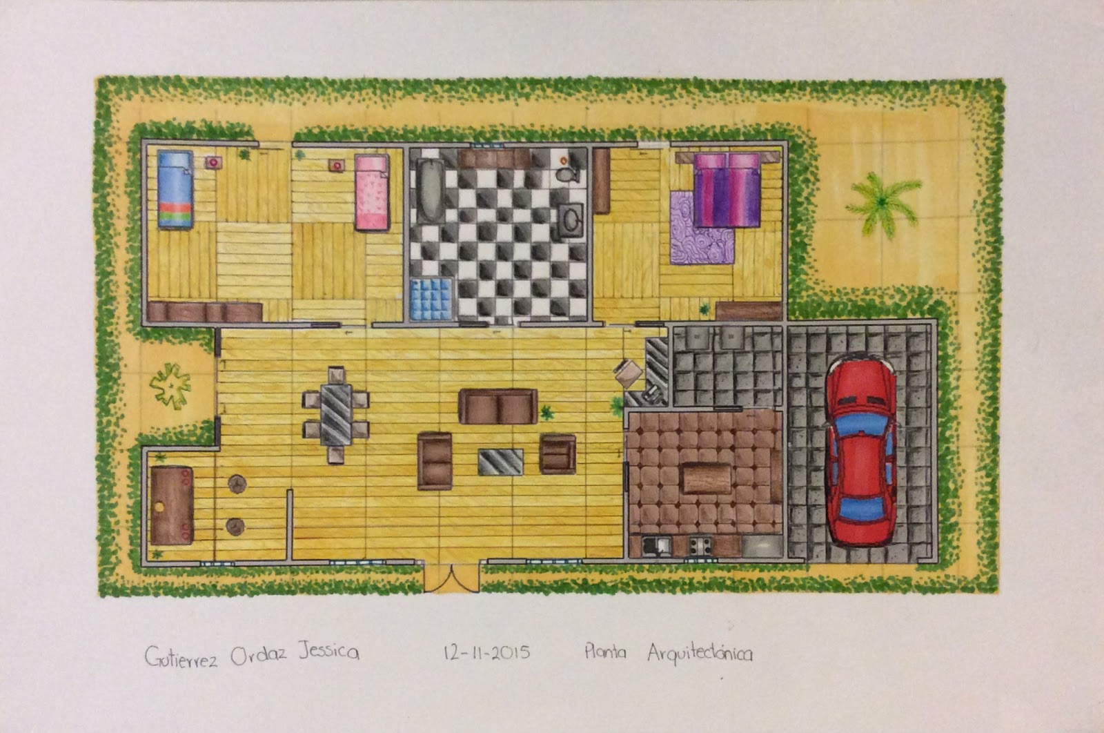 Arquitectos en Proceso: Planos Arquitectónicos a Color