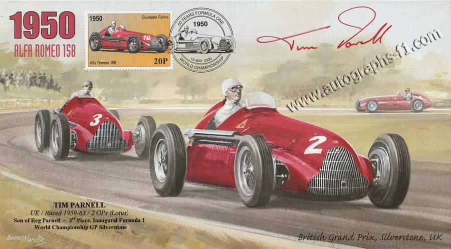 Autographs-F1: 304. Tim PARNELL