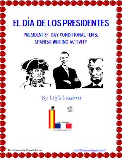 Liz's Lessons: FREE French and Spanish Presidents' Day Conditional ...