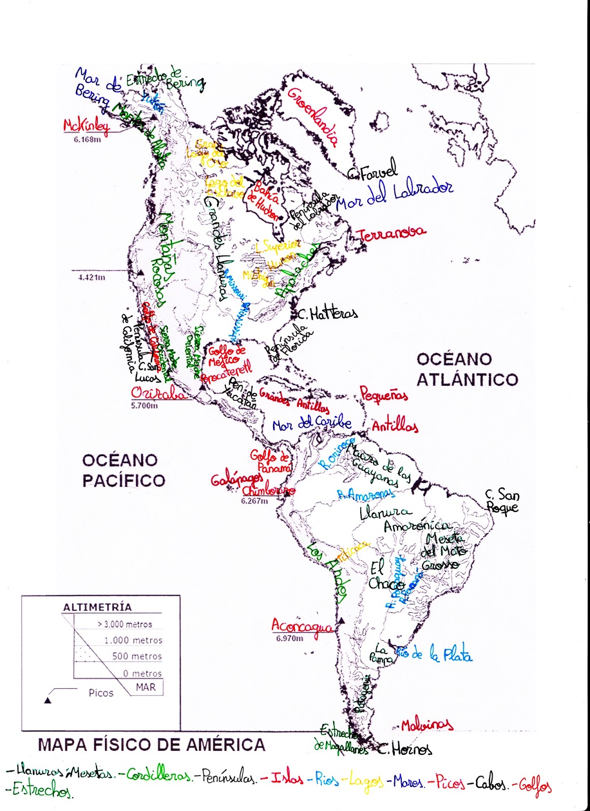 Geografía e Historia: MAPAS DE EUROPA Y AMÉRICA
