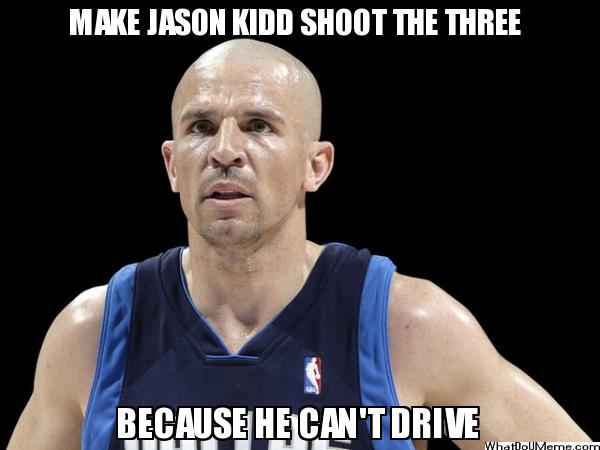 memesNBA: "Meme warfare" - Jason Kidd- All time great or All time drunk?