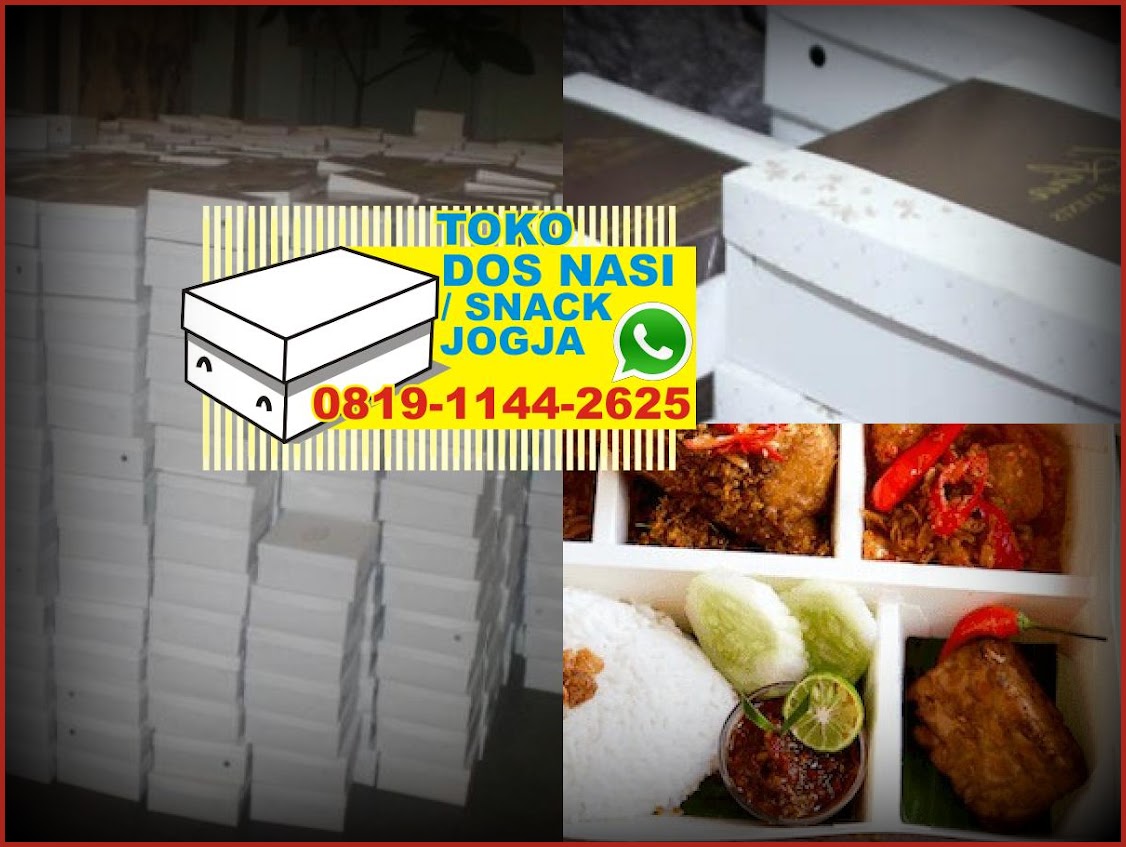Tumpukan Dus Nasi | 0819•1144•2625 [wa] Grosir Dos Jogja Murah