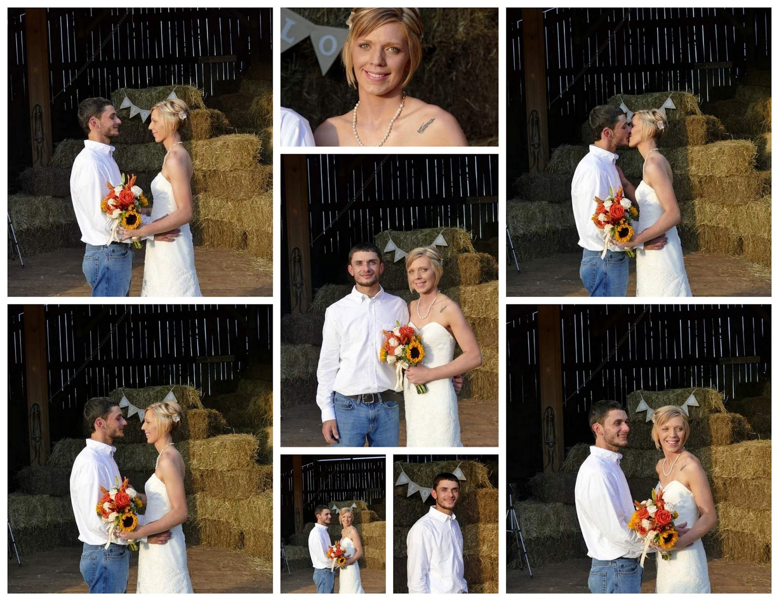 Super Wide Blog: Walton Wedding Collages